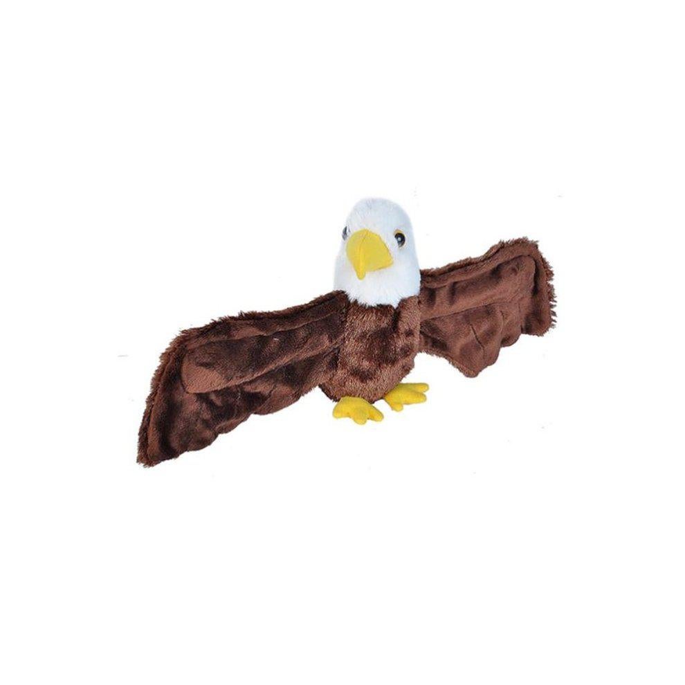 Huggers Bald Eagle Plush Toy, Slap Bracelet | Wampum Shop